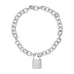 ICEDIAMOND Luxury O-block Chain Locker Charm Pendant Iced Out Bling Co